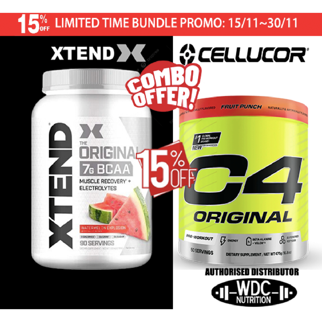 [15% Off-Bundle Deal] Cellucor *New* C4 Pre Workout (50 Servings ...