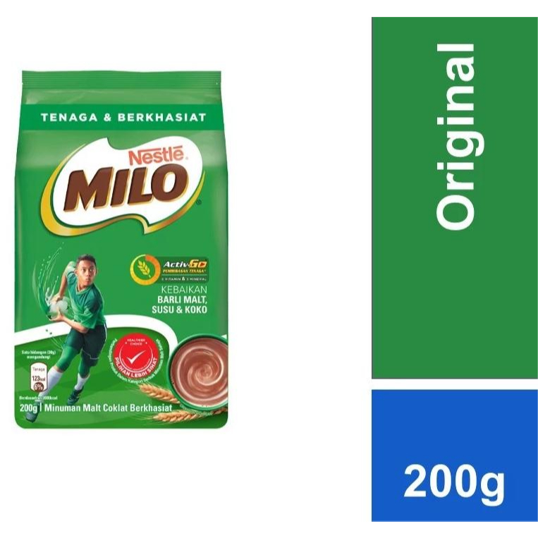 NESTLE Milo Activ-Go 400g/200g (Halal) | Shopee Malaysia