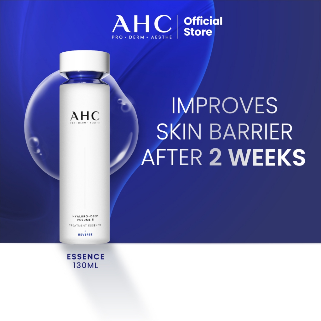 AHC Pro Shot Hyaluro-Deep Volume 5 : Treatment Essence 130ml | Shopee ...