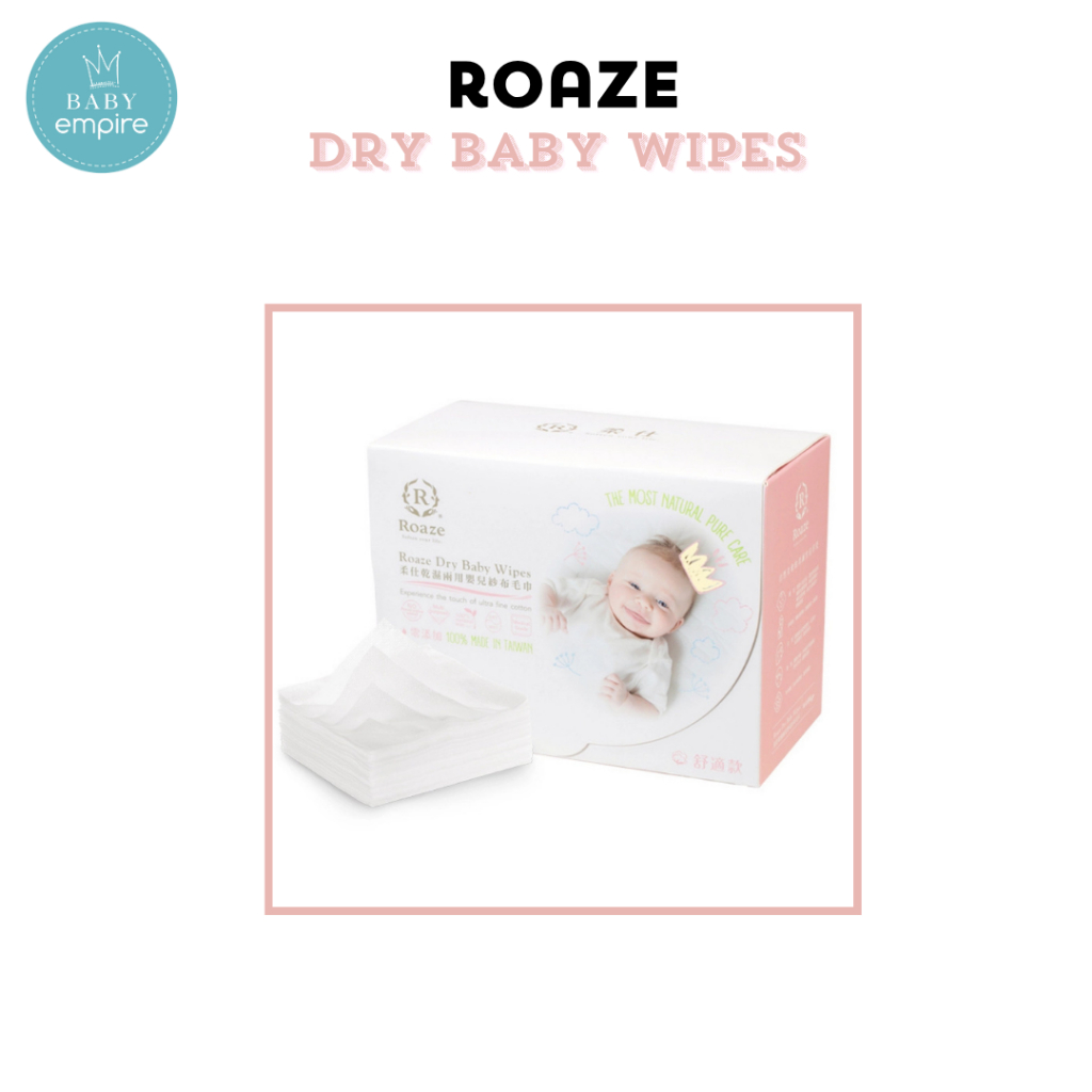 ROAZE DRY BABY WIPES (160 WIPES) | Shopee Malaysia