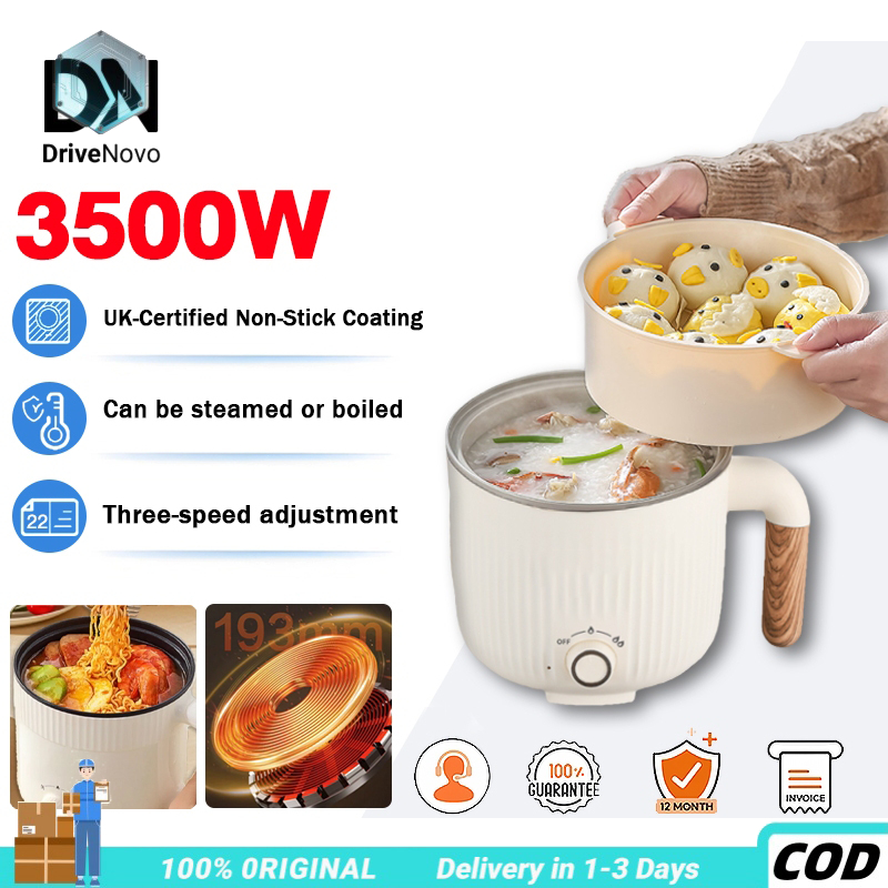 Non Stick Electric Cooker Multi Cooker With Steamer student Mini Rice ...