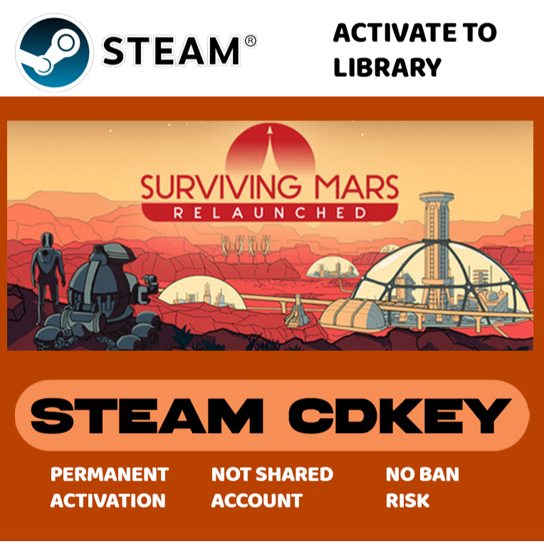 Surviving Mars Relaunch [STEAM GAME] [100% Original & 100% Working ...