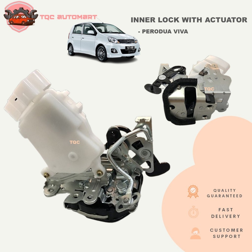 ORIGINAL PERODUA VIVA INNER DOOR LOCK ACTUATOR DOOR LATCH CENTER ...
