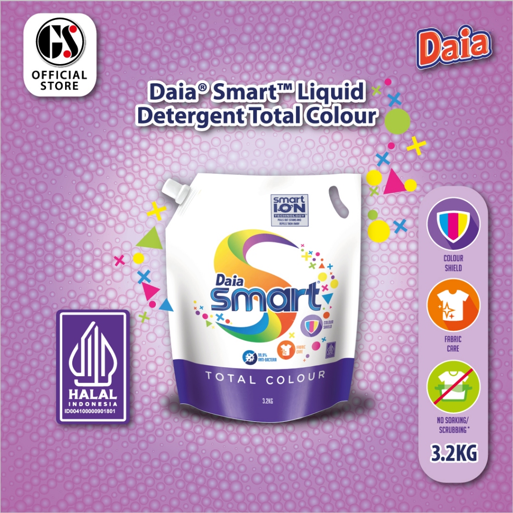 DAIA Smart Total Colour 3.2kg Refill Pack | Shopee Malaysia