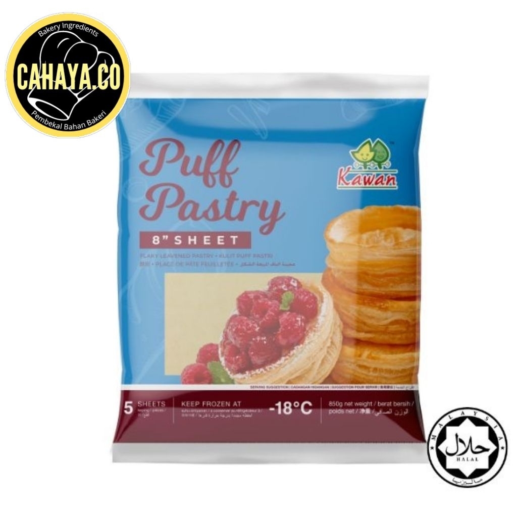KAWAN Puff Pastry Sheet 8" (5 pcs - 850g) | Shopee Malaysia