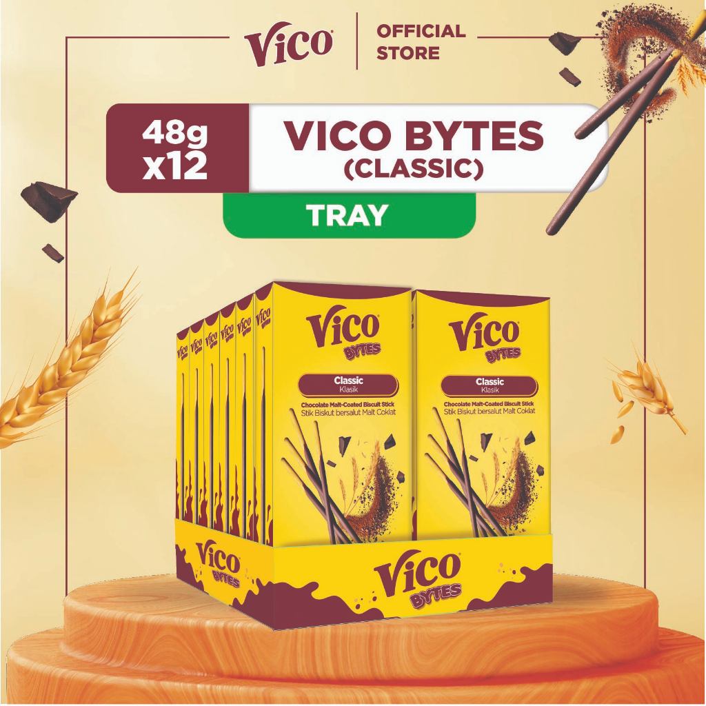 Vico Bytes Classic (48g x 12 boxes x 1 tray) | Shopee Malaysia