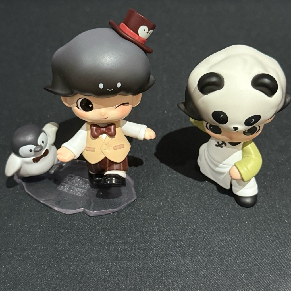 POP MART DIMOO Animal Kingdom Series Figures Blind Box - Penguin Tango ...