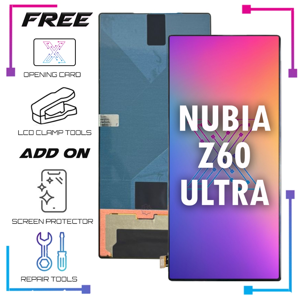 LCD For ZTE NUBIA Z60 ULTRA NX721J (With Touch Screen Display) | Shopee ...