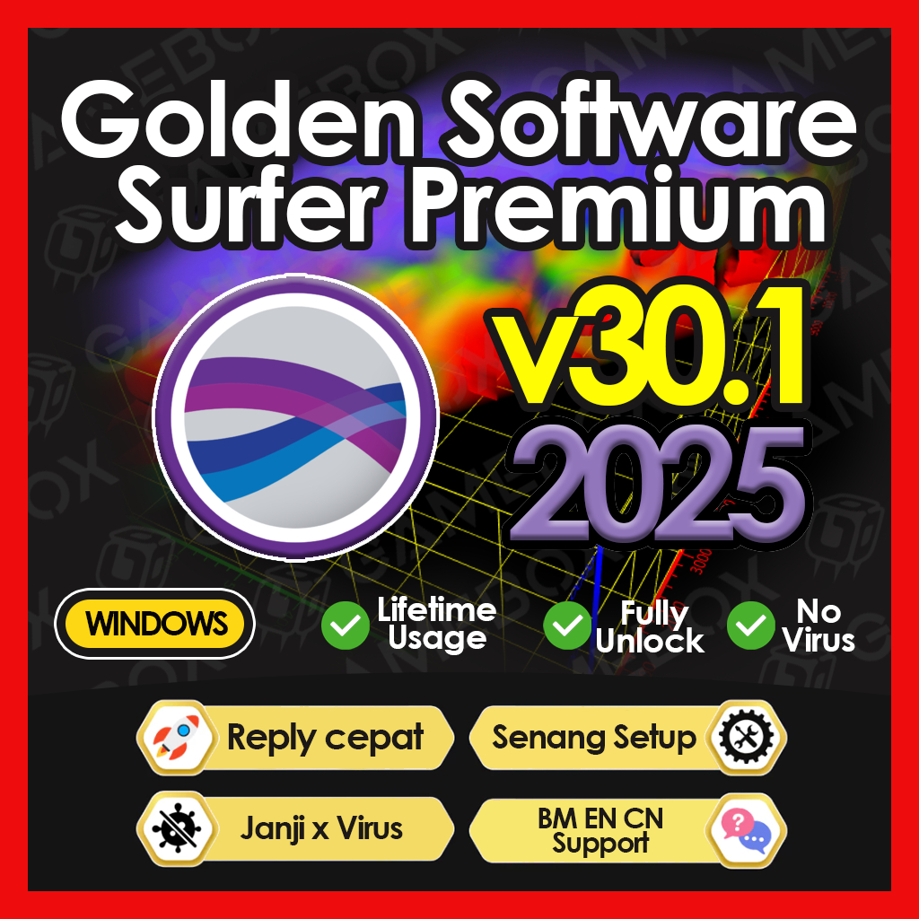 Golden Software Surfer 30.1💯 EASY INSTALL 💯 LIFETIME PREMIUM 💯 FAST ...