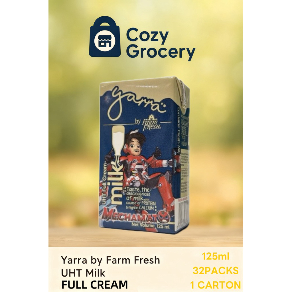 Yarra By Farm Fresh UHT Full Cream Milk 125ml x 32 Packs | Shopee Malaysia
