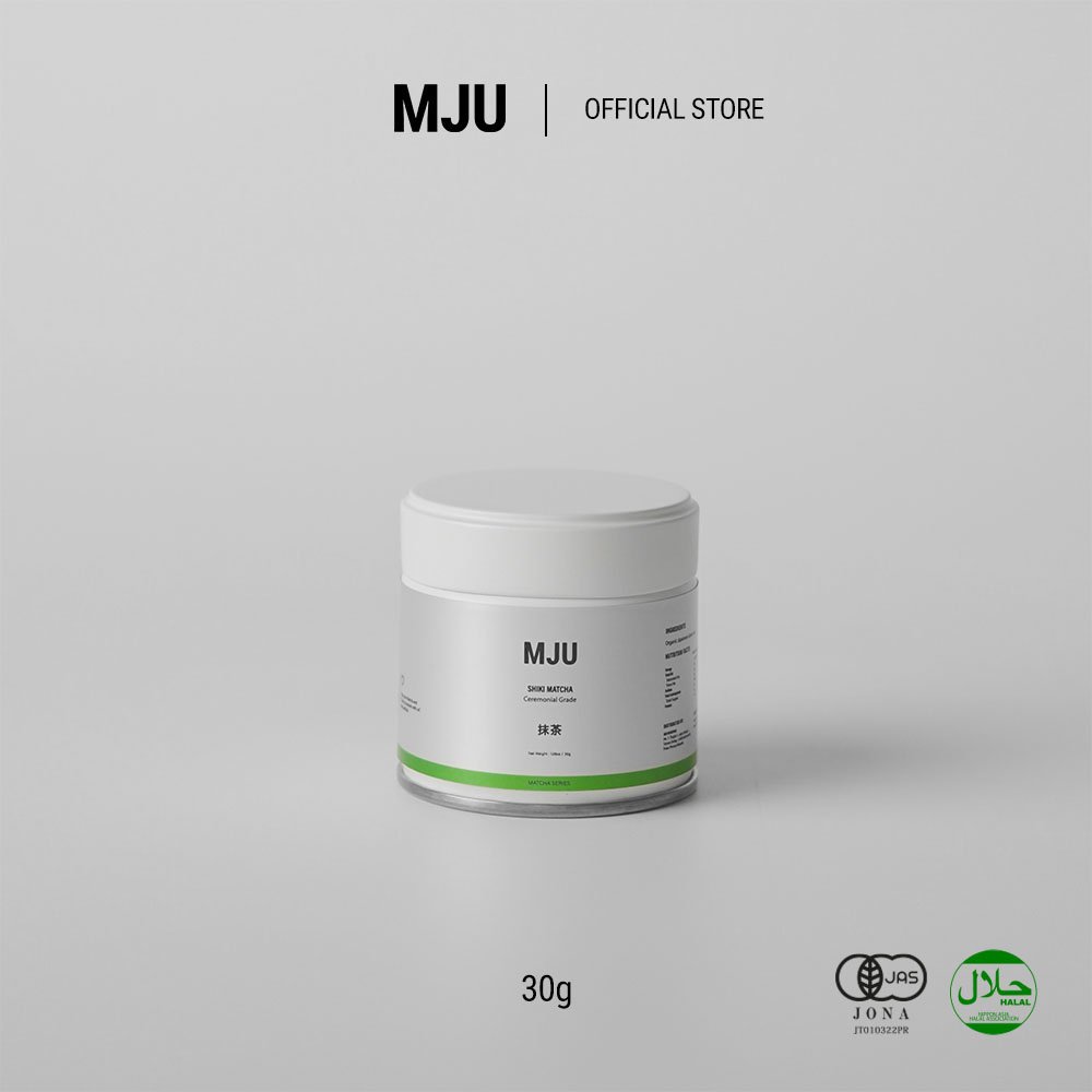 MJU - SHIKI / Premium Ceremonial Grade Matcha Green Tea Powder - 30g ...