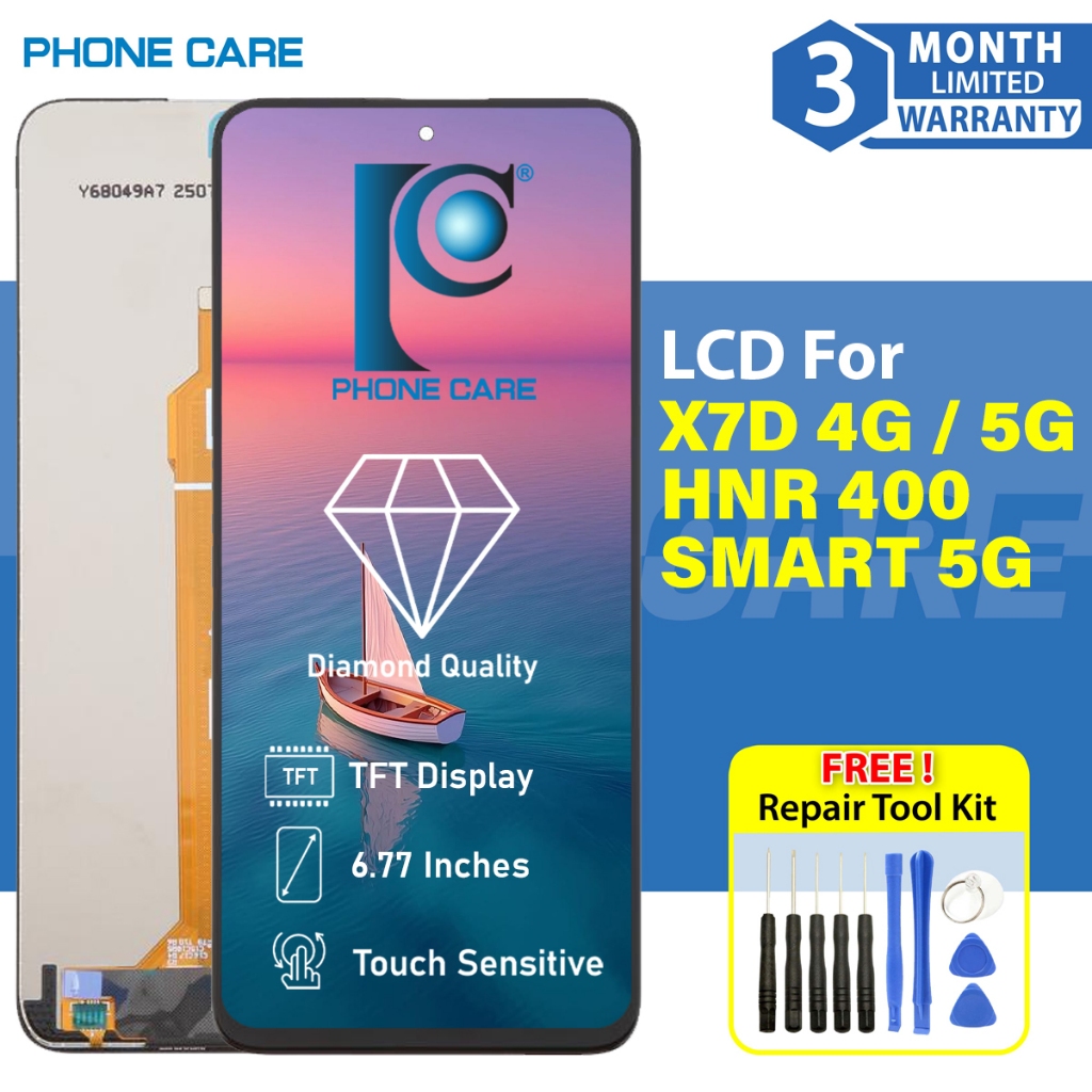 PhoneCare LCD For HONOR X7D 4G LGN-LX2 / HONOR X7D 5G LGN-NX1 / HONOR ...