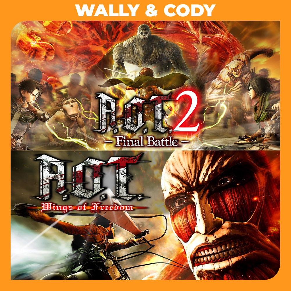 [𝐏𝐂 & 𝐋𝐀𝐏𝐓𝐎𝐏] ATTACK ON TITAN 2 GAME COLLECTION AOT ANIME ( DLC ...