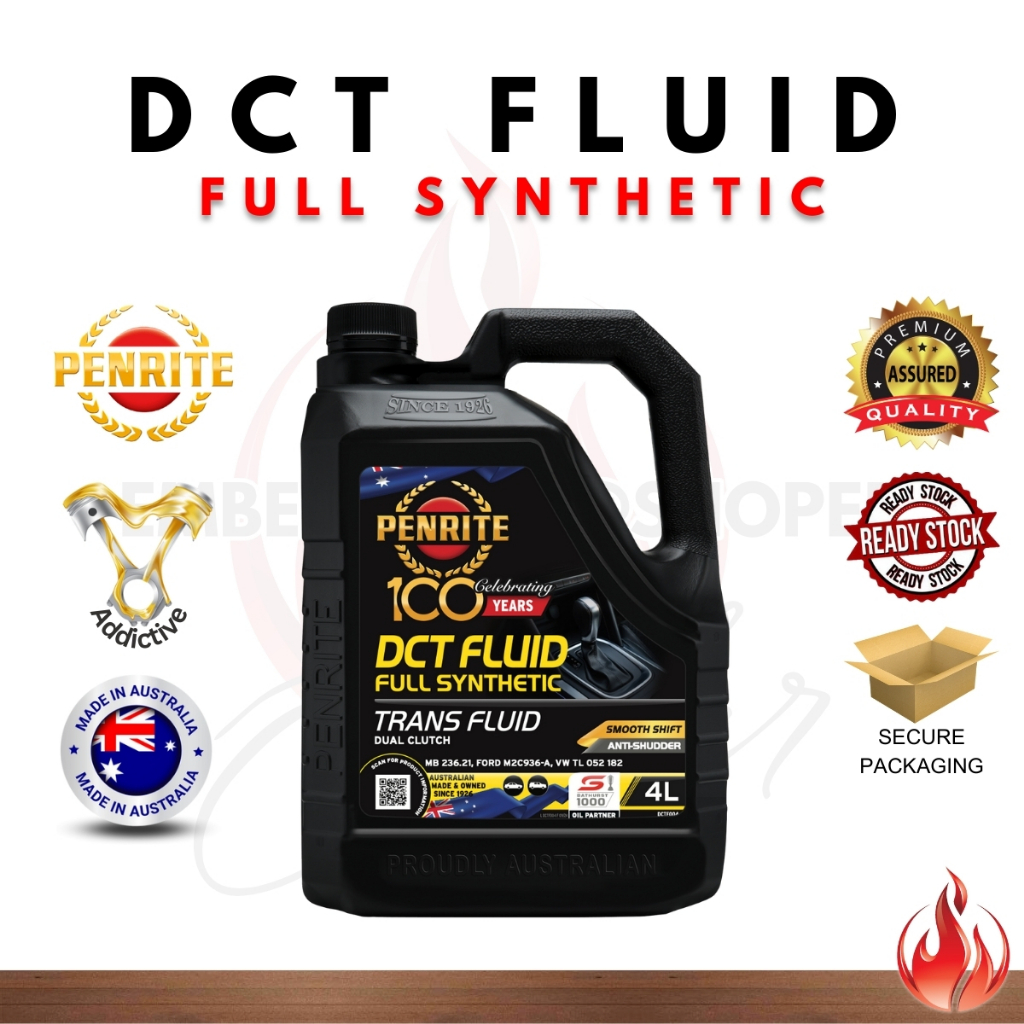Penrite DCT Fluid (Full Synthetic) - 4L | Suitable For Wet DCT ...