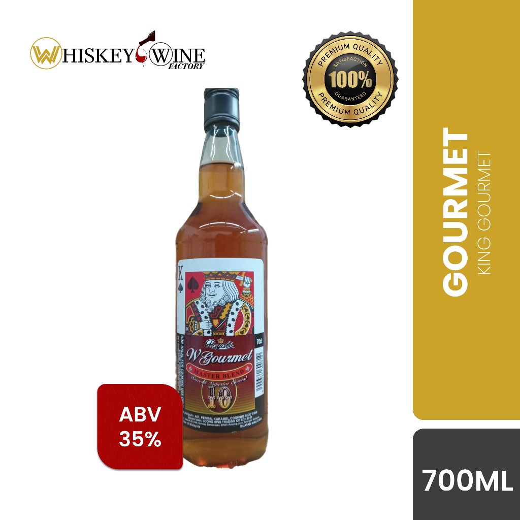 King Gourmet Whisky Brandy Original Liquor - Per Bottle | Shopee Malaysia