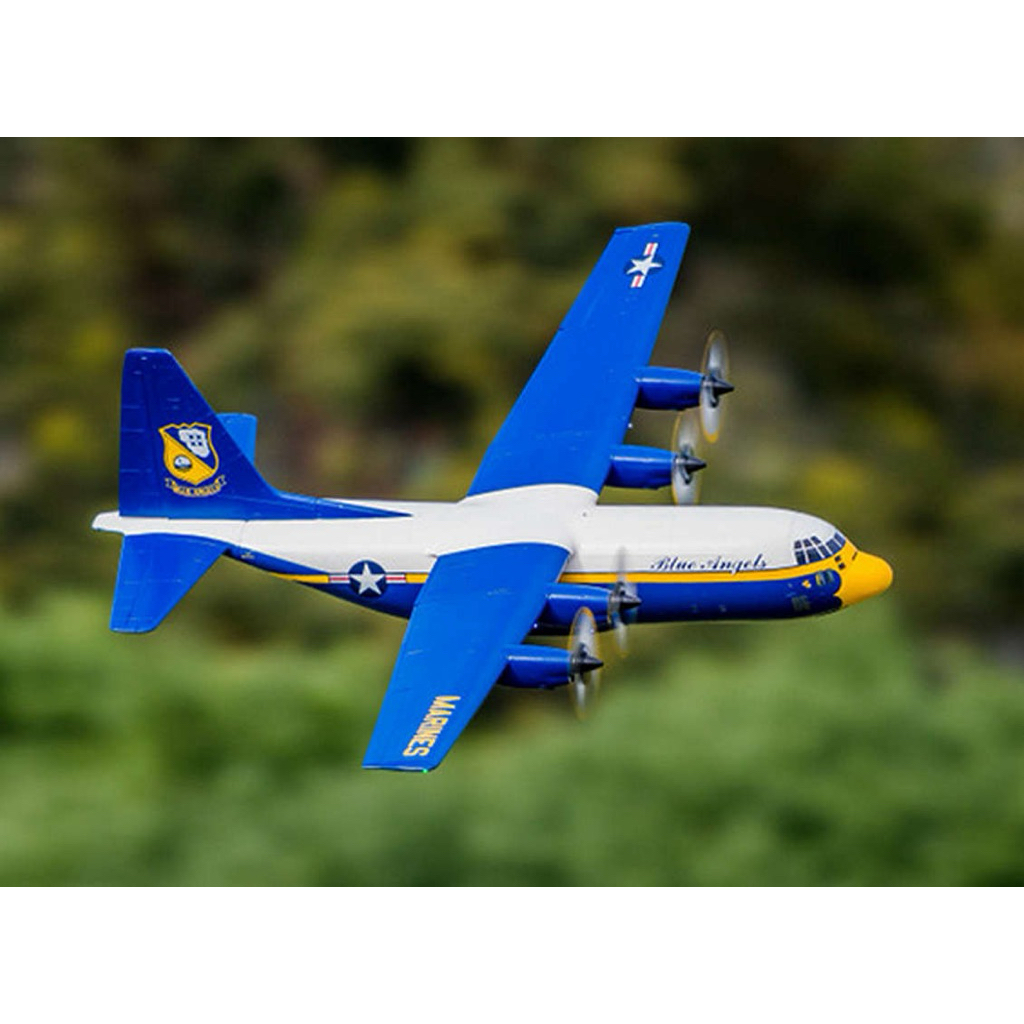 (Pree Order)Rc Plane Avios C-130 Hercules Blue Angels 1600mm (63") (PNP ...