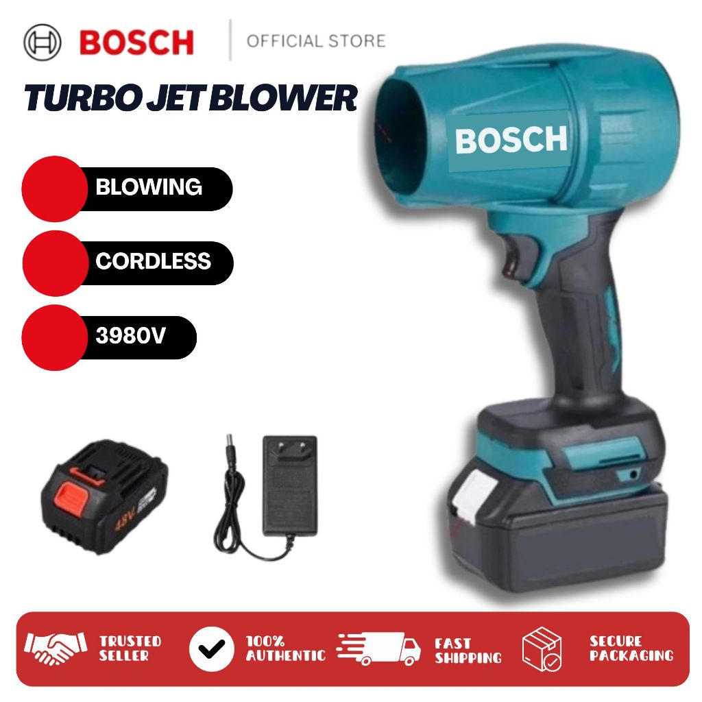 BOSCH Jet Blower Mini Cordless Jet Blower Handheld Turbo Air Blower Fan ...