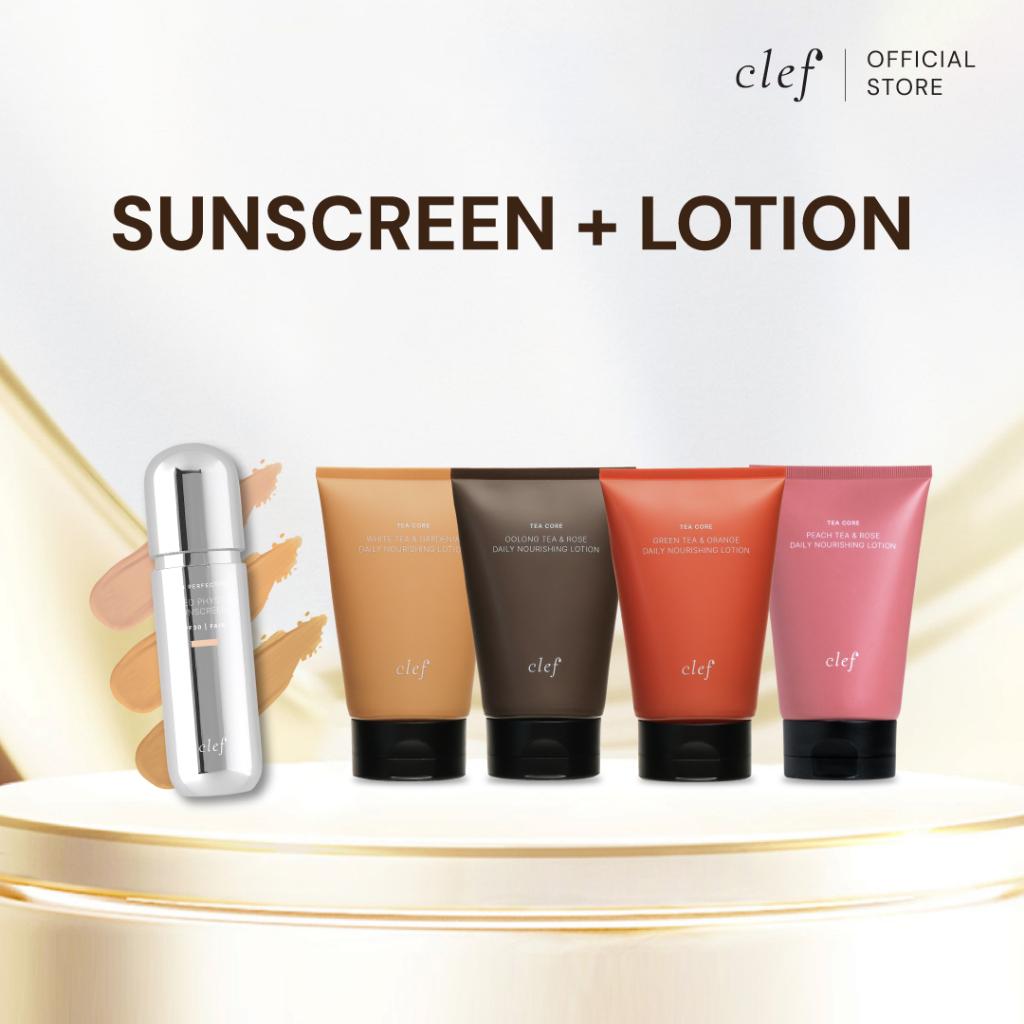 [LIVESTREAM EXCLUSIVE] CLEF Skin Perfecting Tinted Physical Sunscreen ...