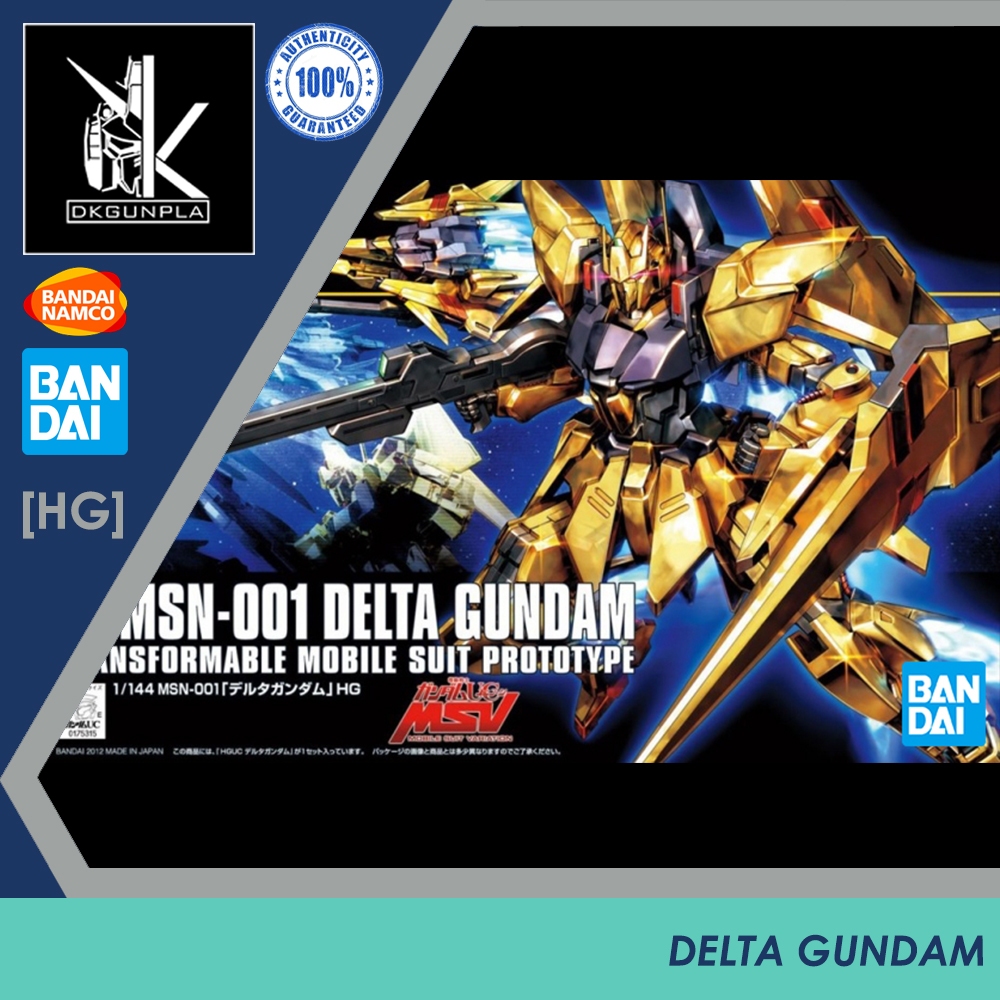 (Ready Stock) Bandai Namco [HG] Delta Gundam (Transformable MS ...