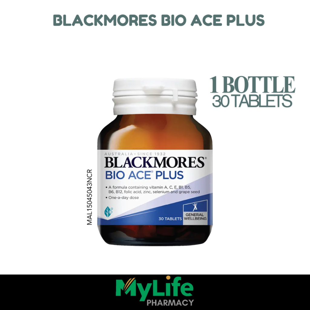 BLACKMORES BIO ACE PLUS 30 TABLETS | Shopee Malaysia