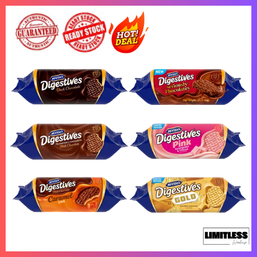McVitie's Digestive Biscuits (Dark Chocolate / Milk Chocolate / Caramel ...