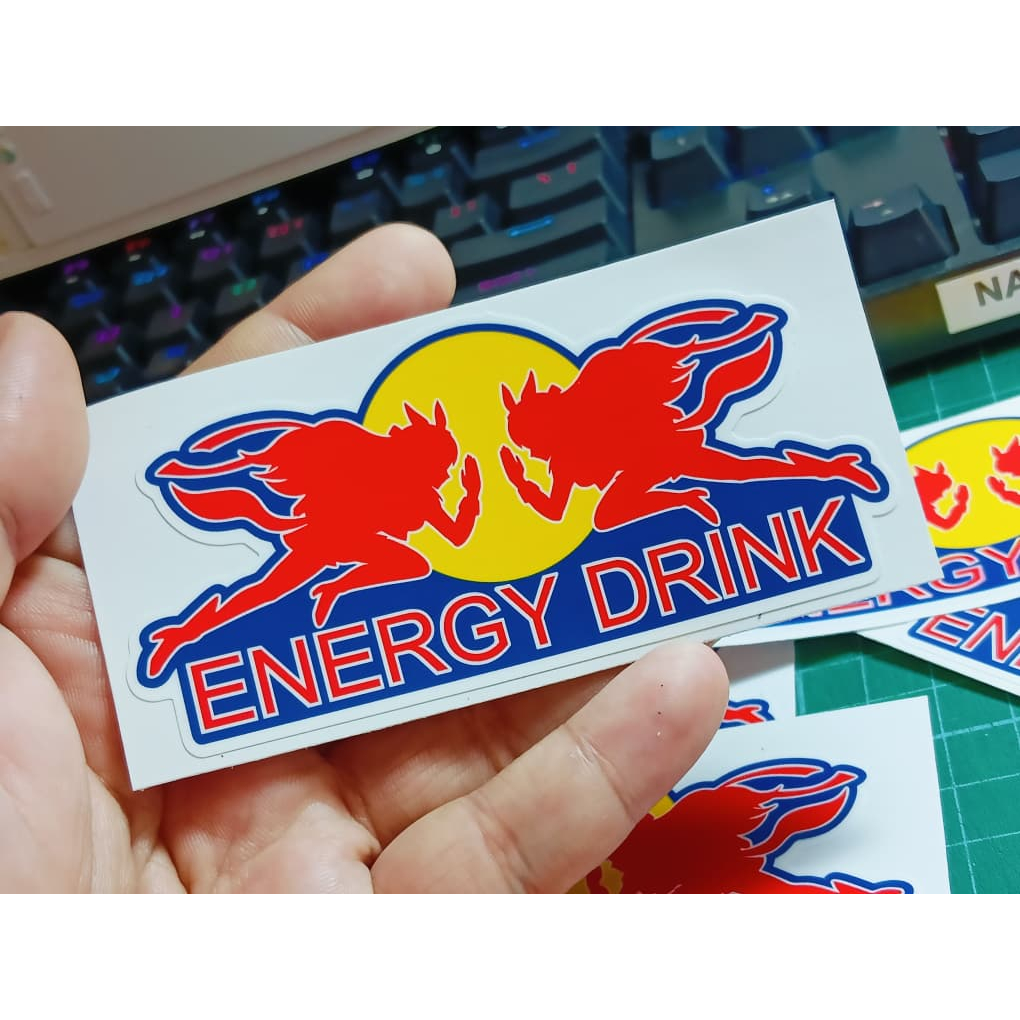 (Sticker Print) Uma Musume Energy Drink Waterproof Sticker | Shopee ...
