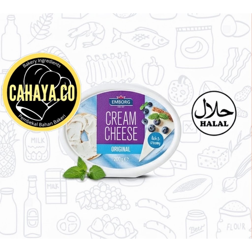 EMBORG CREAM CHEESE 200G (FOR PENANG AREA ONLY ) | Shopee Malaysia