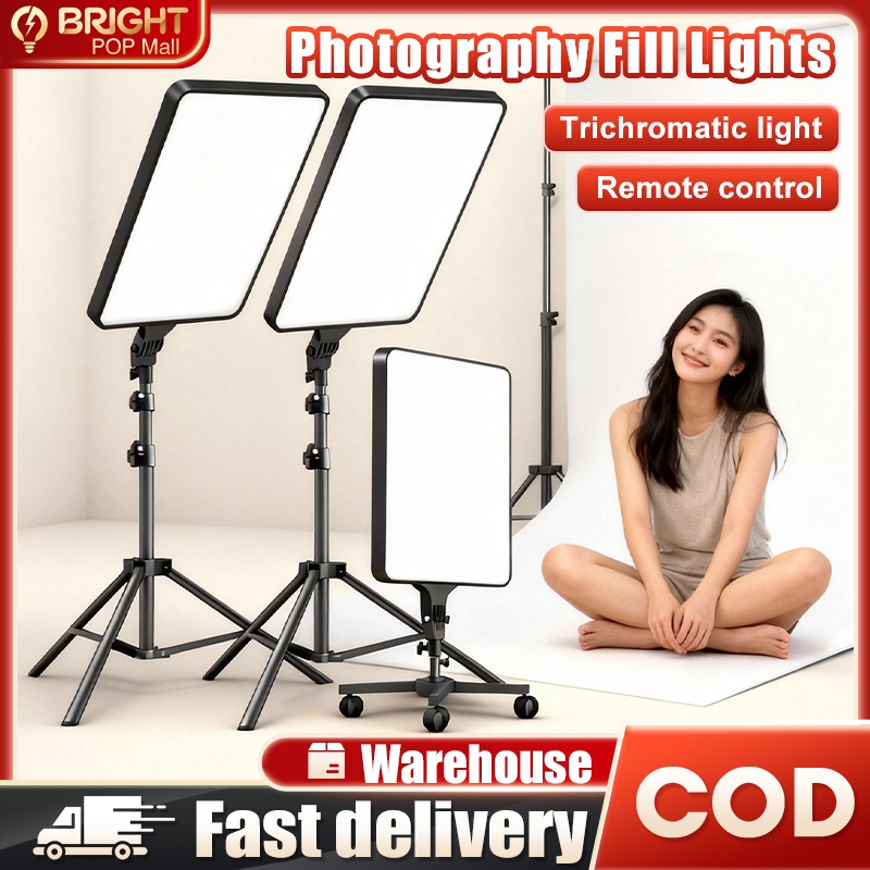 【Big Sale】 LED Panel Fill Light Lighting Studio Stepless Dimmingwith ...