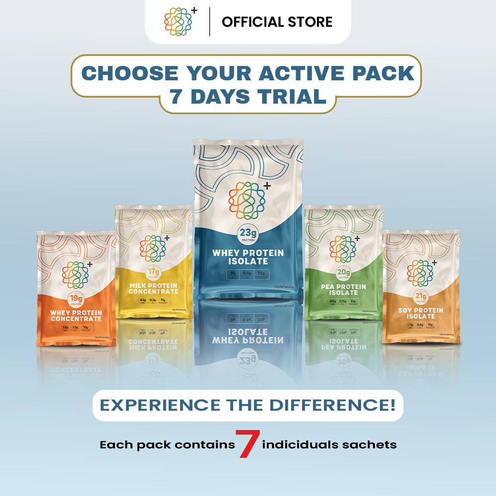 Protein Plus 7-Day Convenience/Travel Pack Halal JAKIM | 23g Protein ...