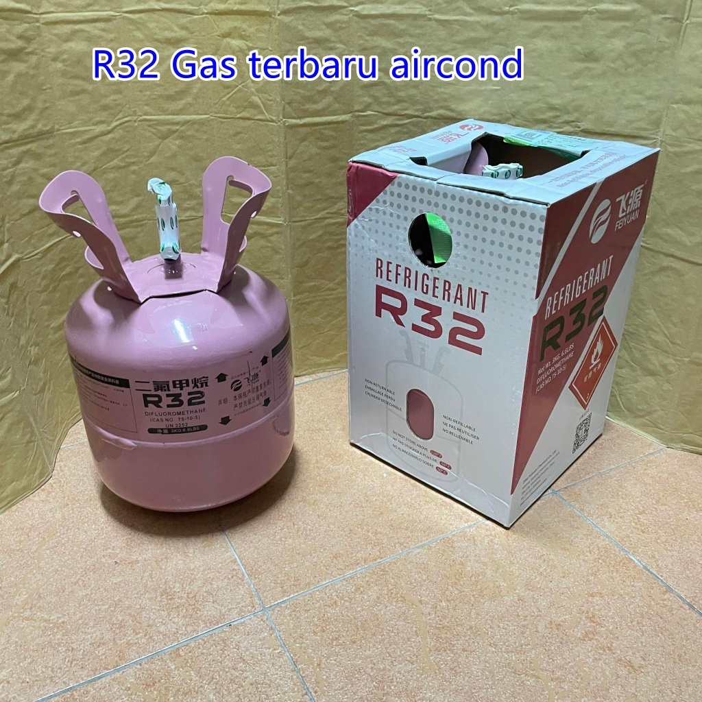 3Kg R32 Gas AIRCOND REFRIGERANT AIRCONDITIONER NEW MODEL 冷气GAS ICE ...