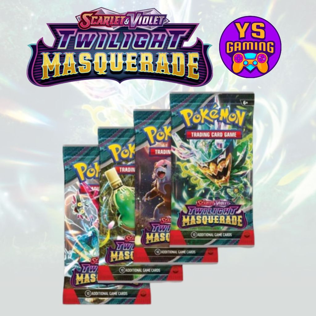 Pokemon TCG SV06 Twilight Masquerade Booster Pack | Shopee Malaysia