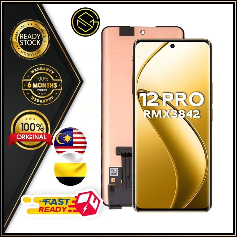 LCD RM REALME 12 PRO RMX3842 ORIGINAL LCD DISPLAY TOUCH SCREEN ...