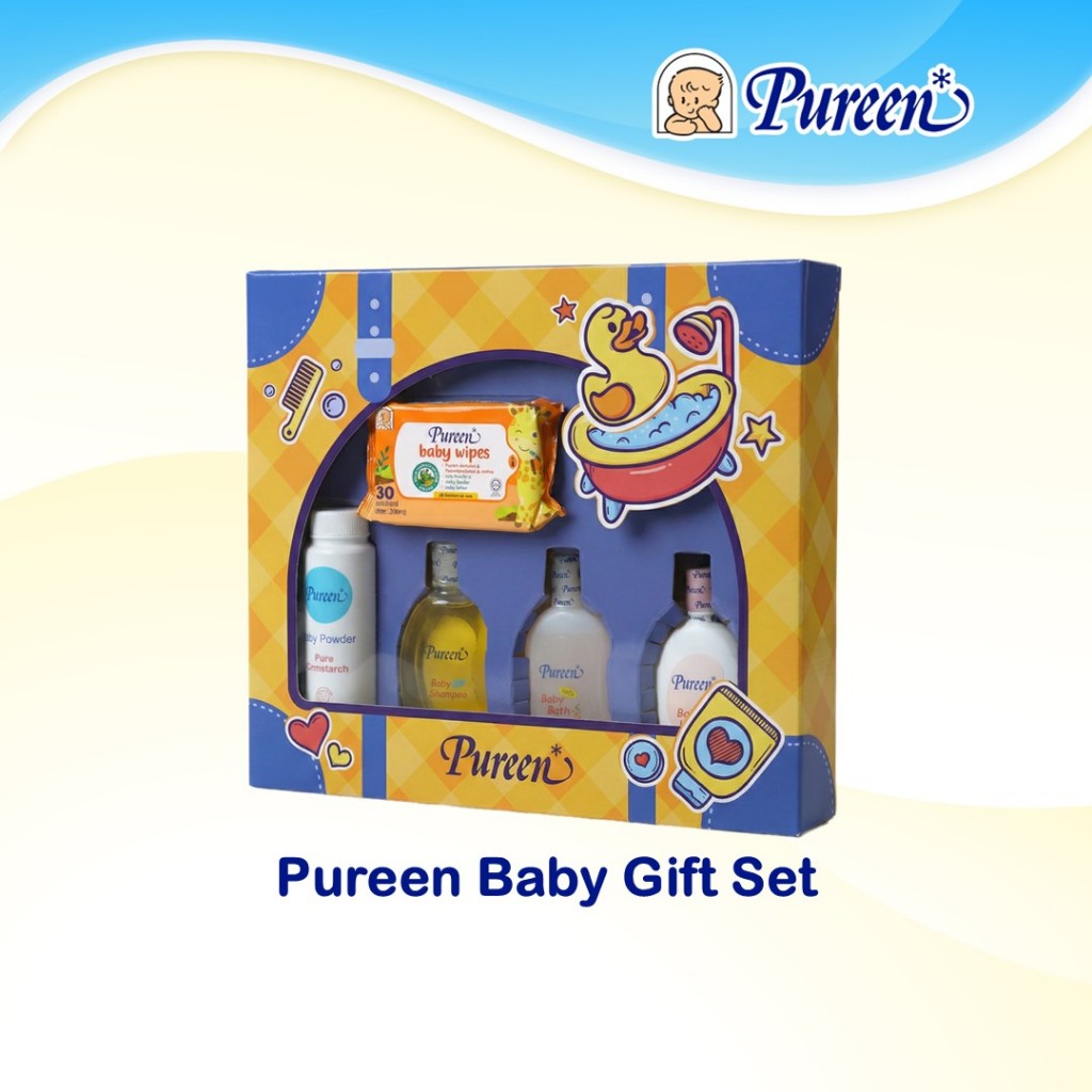 Pureen Baby Gift Set | Toiletries Set | Shopee Malaysia