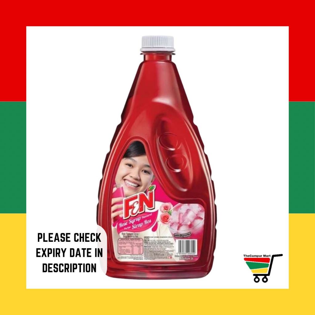 TCM F&N Rose syrup cordial 2L | Shopee Malaysia