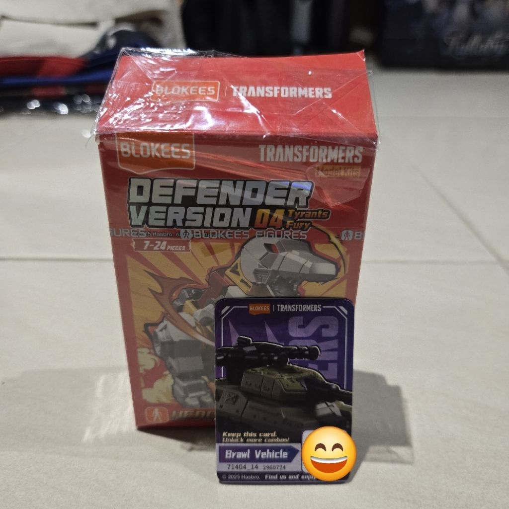 Blokees Transformers Defender Version 4 Brawl vehicle | Shopee Malaysia