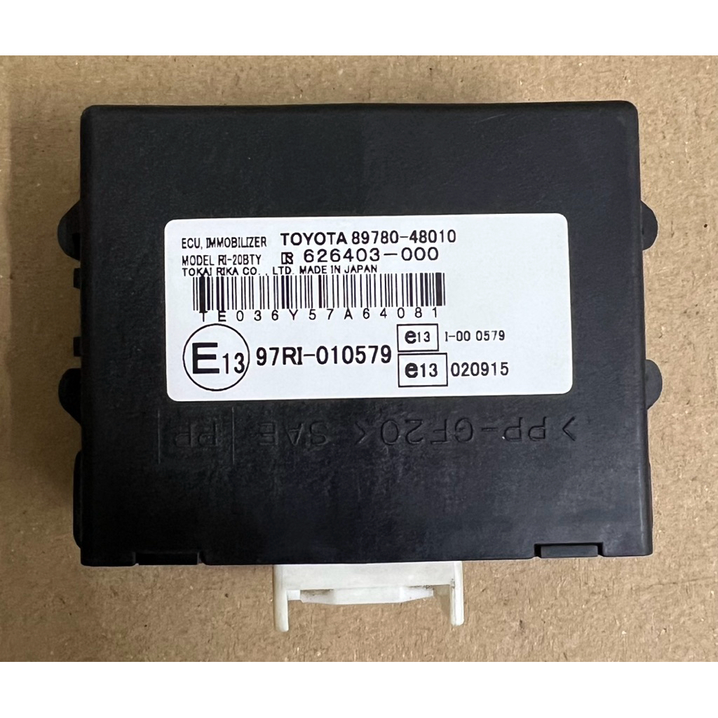 Toyota Harrier Acu30 Immobilizer Ecu (89780-48010) | Shopee Malaysia