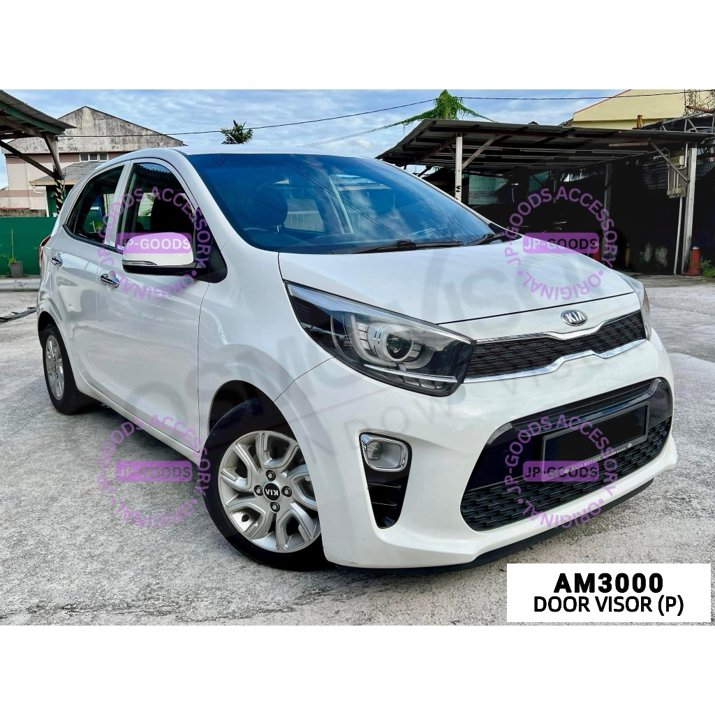 Kia Picanto 2017 2018 2019 2020 2021 2022 Door Visor / Window Vent ...