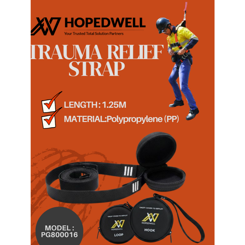 Suspension Trauma Relief Safety Strap PG800016 HOPEDWELL | Shopee Malaysia