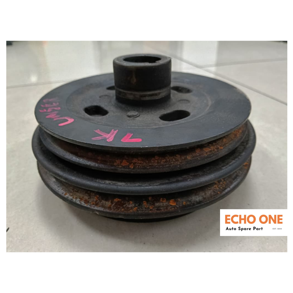 Toyota Unser 7K Engine Main Pulley / Crankshaft Pulley Used Original ...
