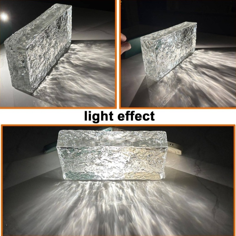 Preorder Upgrade Table Glass Block Diamond Crystal Brick Wall ...