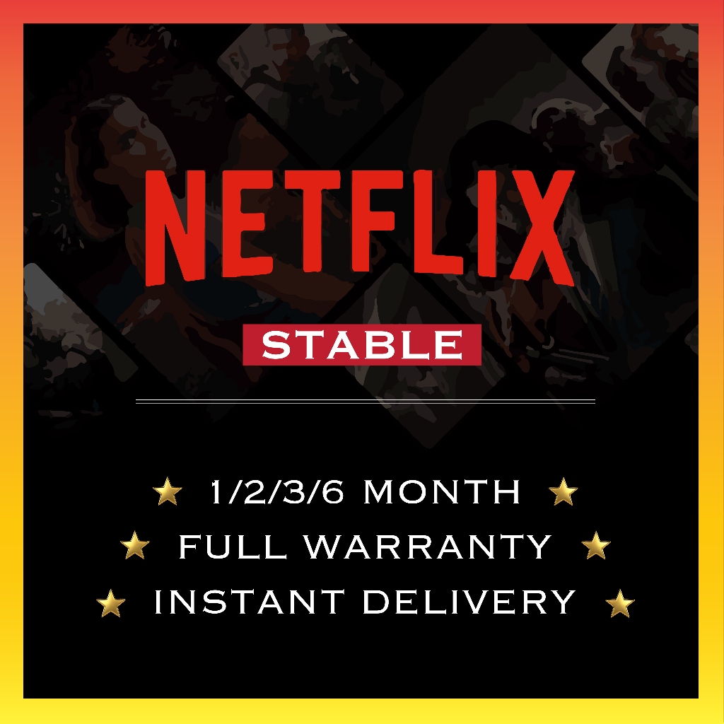 NETFLIX Account 4K FIix Account Premium Plan Latest Version | Shopee ...