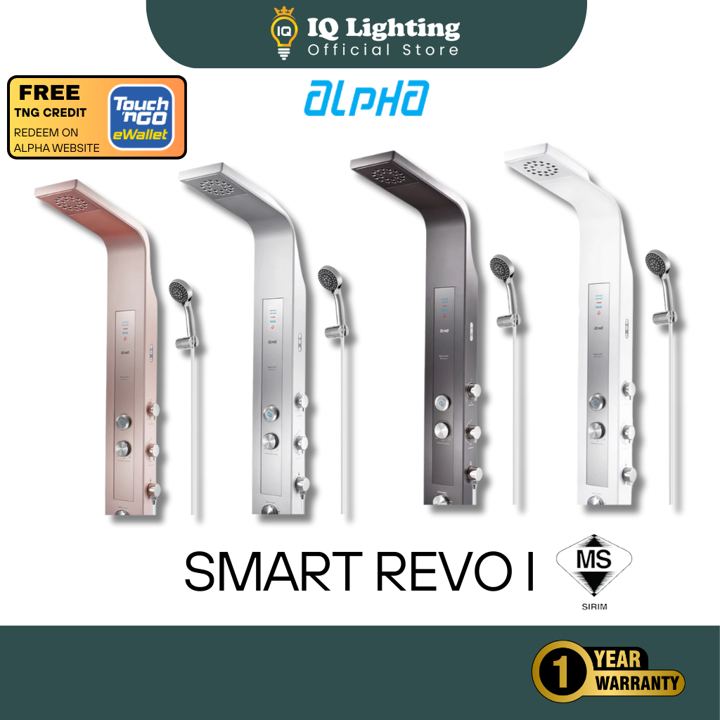 Alpha Smart Revo i with DC Pump / Revo e Smart Water Heater / pemanas ...