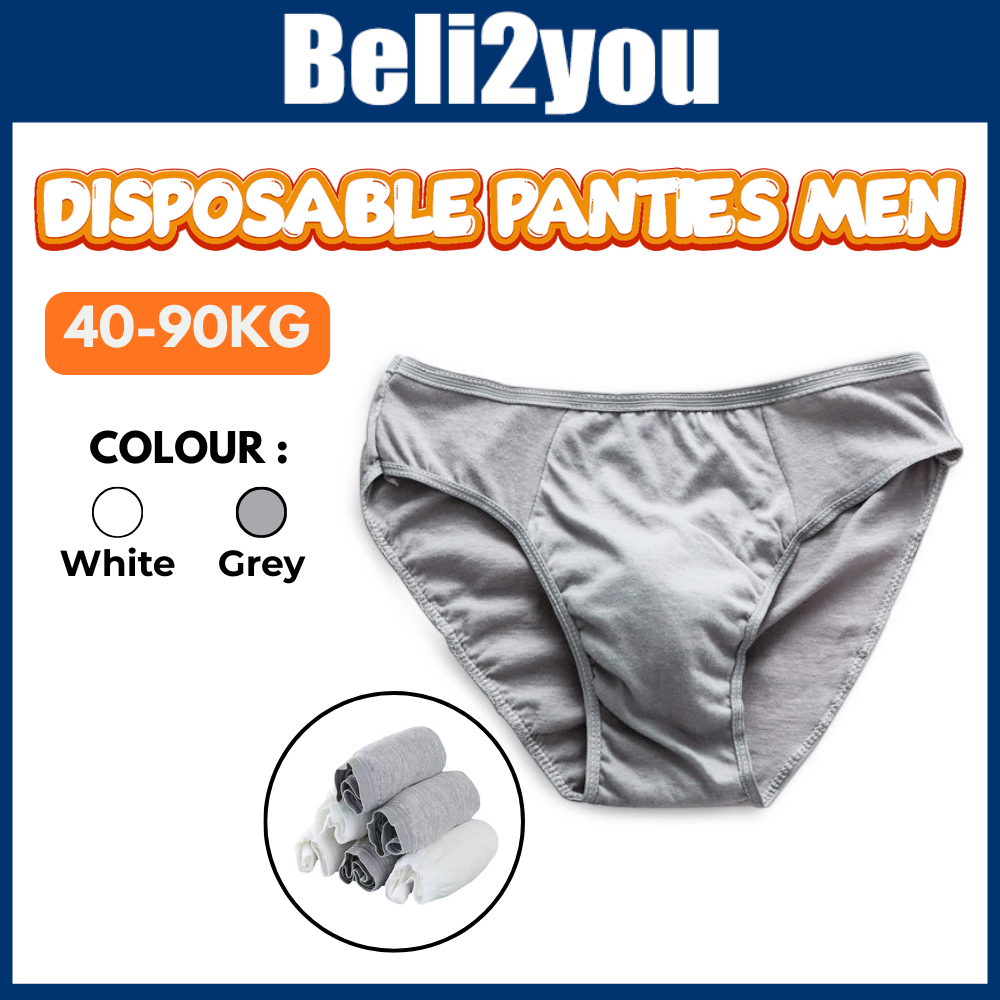 Disposable Panties Men Disposable Underwear Men Travel Underwear Man ...