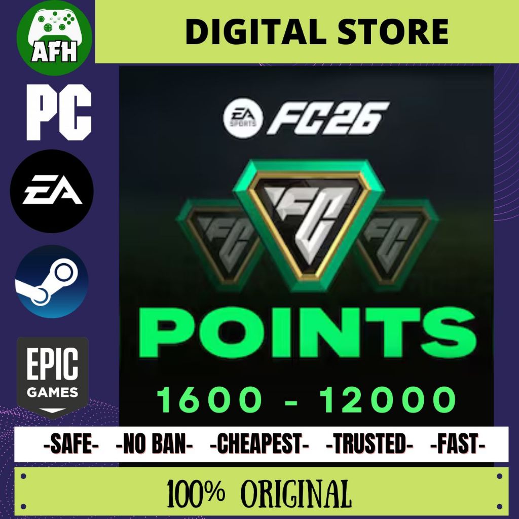 FC 26 FUT 26 FC 25 Points FUT 25 FIFA 25 Points FIFA Points FUT Points ...
