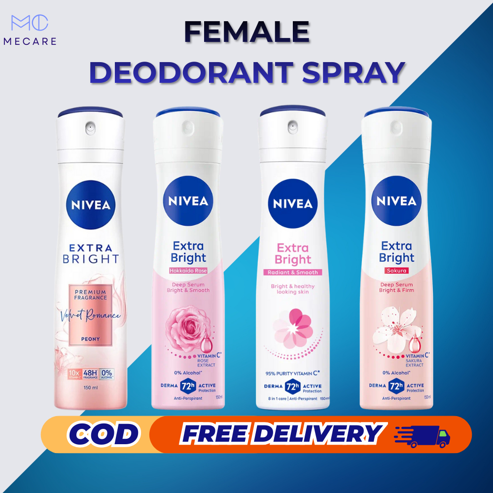 NIVEA Female Deodorant Spray 150ml | Shopee Malaysia