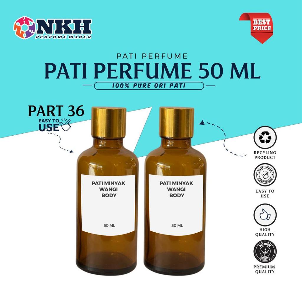 [ PART 36 ] PATI MINYAK WANGI BADAN 50ML 100% PURE / BODY PERFUME 50ML ...