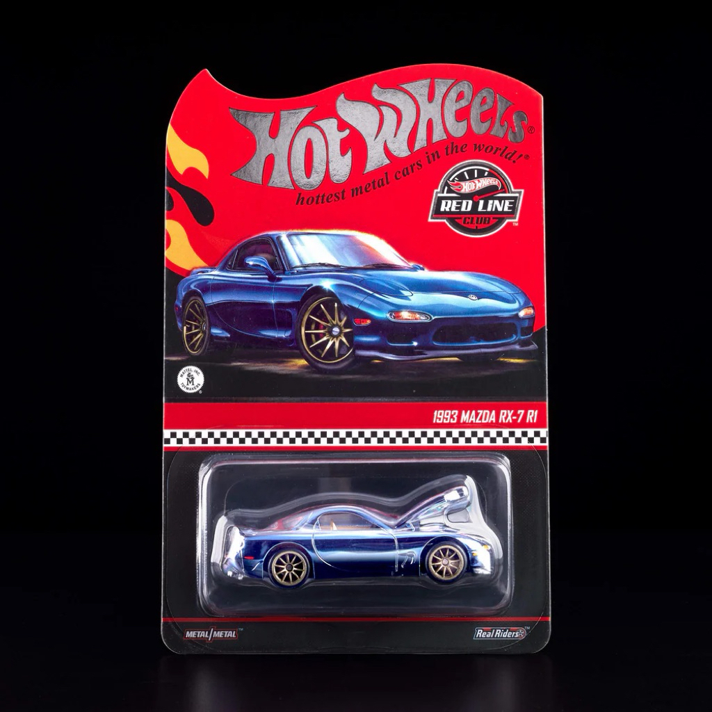 Hot wheels RLC Exclusive 1993 Mazda RX-7 R1 2025 blue | Shopee Malaysia