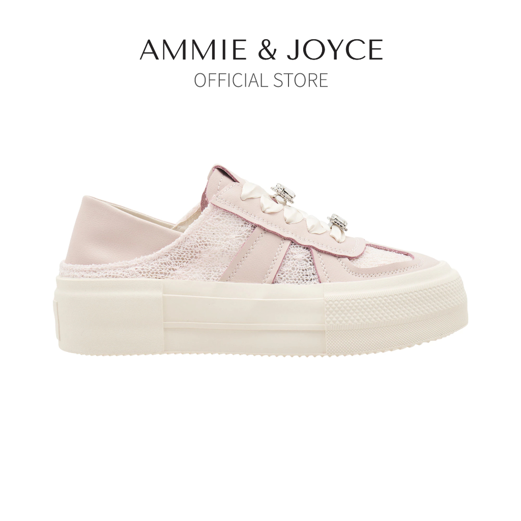 AMMIE & JOYCE Suzy Sneakers Ladies Women Shoes (Pink) | Shopee Malaysia