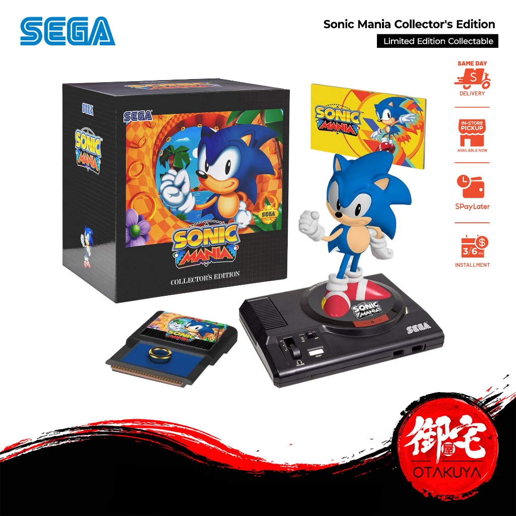 Sega Sonic Mania Collector's Edition Figure Limited Edition | Shopee ...