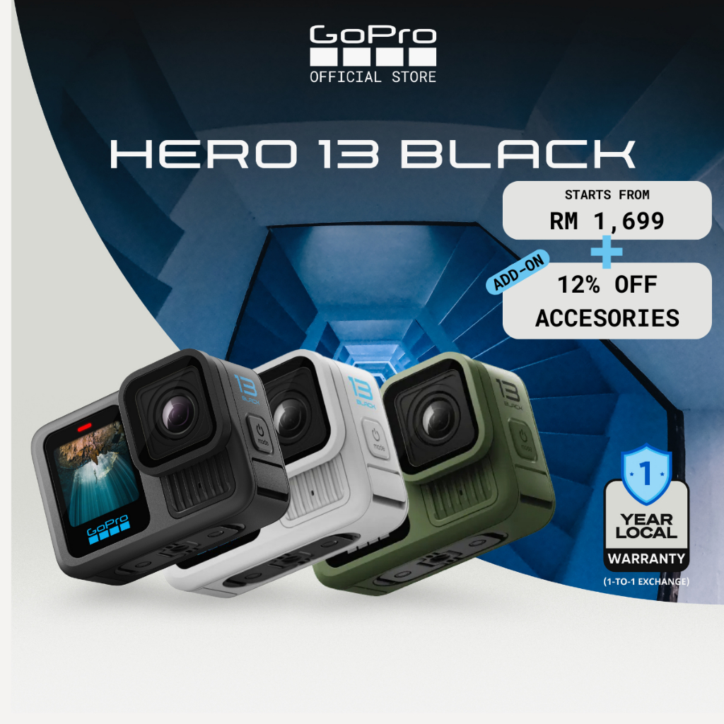 GoPro Action Camera HERO 13 Black/HERO13 Black(5.3K/4K/2.7K/1080P ...